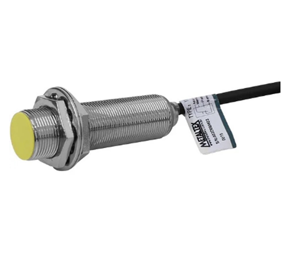 I18-5-DNC SENSOR INDUTIVO FACEADO M18 5MM NPN 4 FIOS 1NA+1NF METALTEX | Eletro Delta
